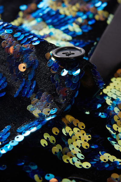 Zapaka Homem Multicolor Blazer Masculino Lantejoulas Brilhante Lapela ... Zapaka Homem Multicolor Blazer Masculino Lantejoulas Brilhante Lapela ...